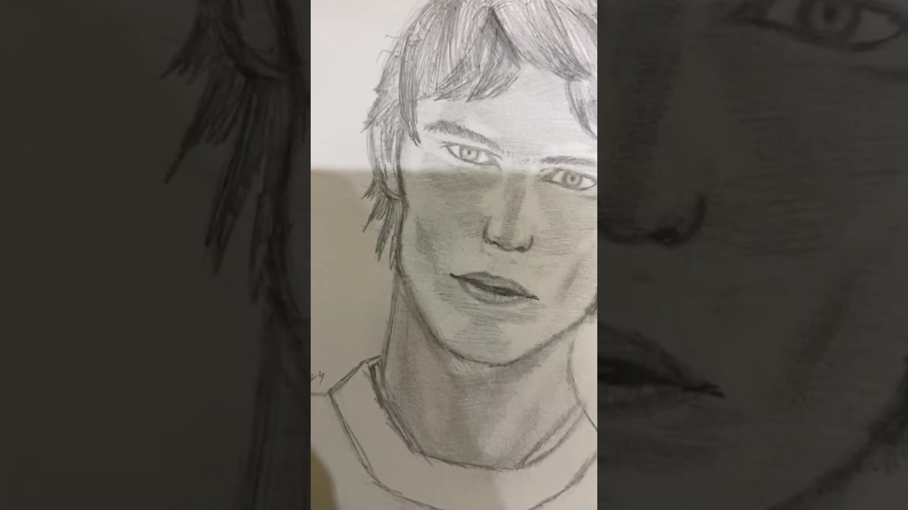 Someone mogged my pencils #drawing #shorts #jordan - YouTube