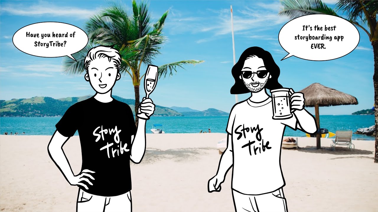 StoryTribe : The New Storyboarding App - YouTube