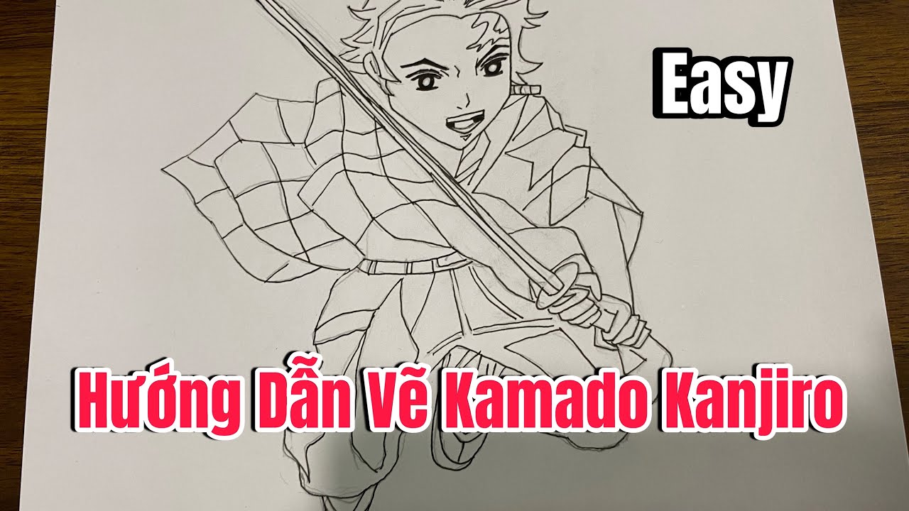 Demon Slayer| Hướng dẫn vẽ Kamado Kanjiro trong Thanh Gươm Diệt Quỷ ...