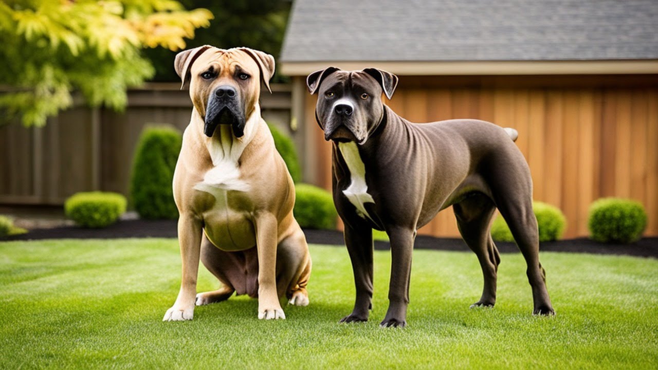 Cane Corso vs. American Pit Bull: The Ultimate Guard Dog Showdown - YouTube