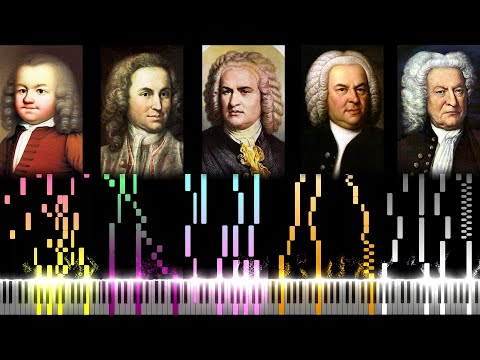 The Evolution of Bach's Music (From 10 to 65 Years Old) | Safe Videos ...