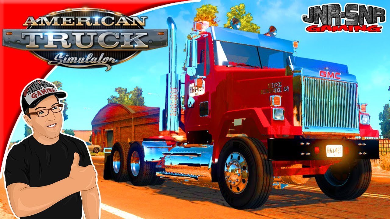 American Truck Simulator Mods GMC Brigadier Zapato Mod Review - YouTube