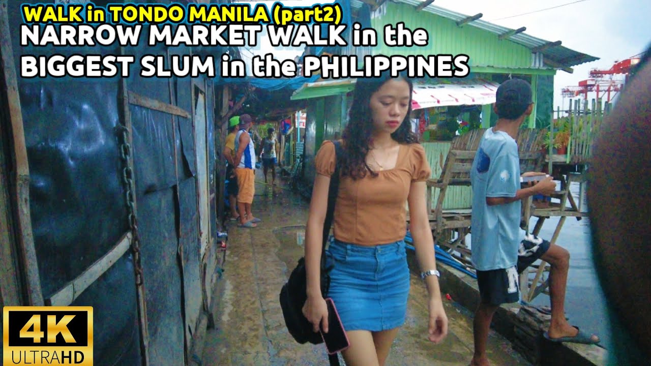Real Life in the BIGGEST SLUM MARKET in the PHILIPPINES | Tondo Manila ...
