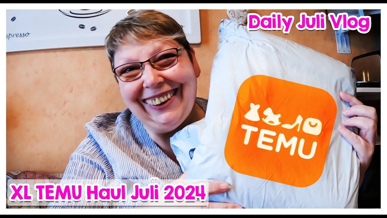 🌺 Juli Vlogs | XL TEMU Haul Juli 2024 🌺 - YouTube