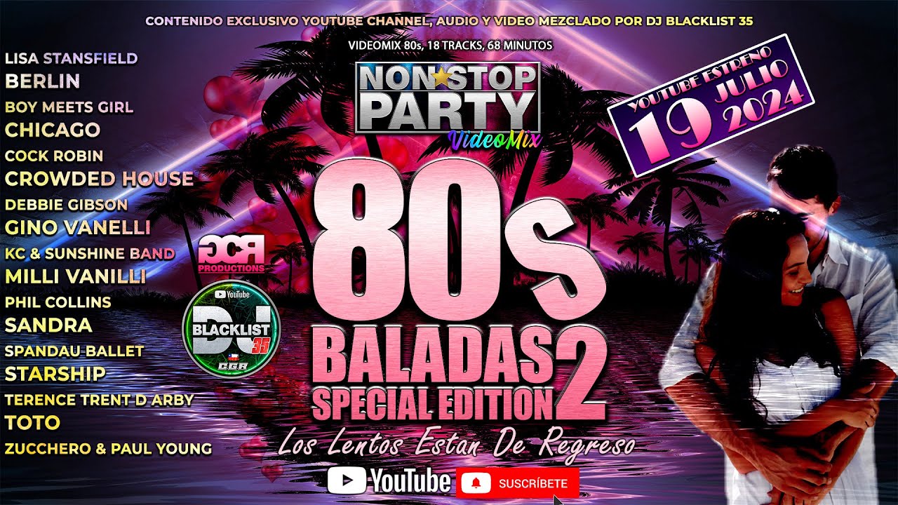Videomix/Megamix 80s Baladas Vol.2 Special Edition - Non*Stop Party By ...