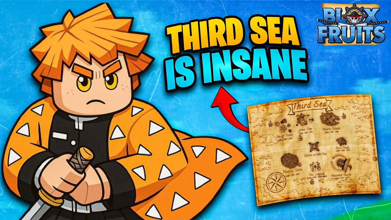 Third Sea Unlocked Blox Fruits Just Got INSANE | Blox Fruits Roblox ...