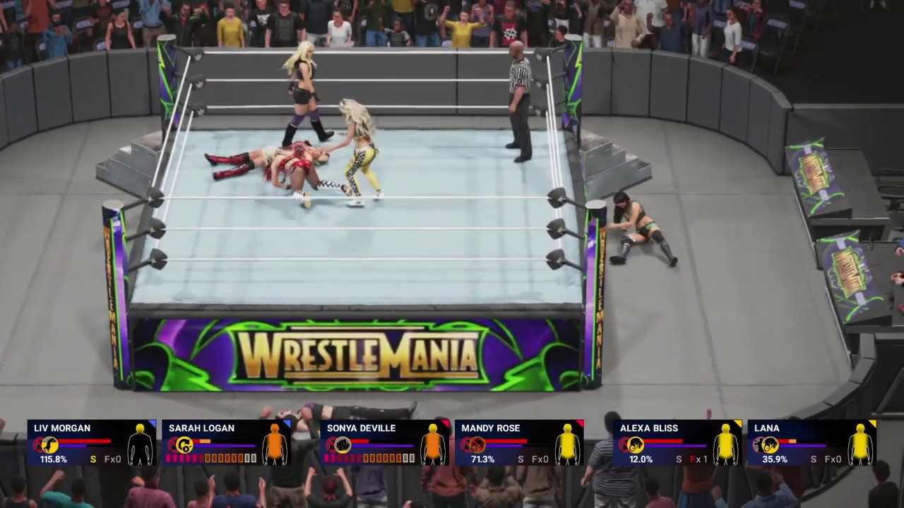 Absolution v The Four Front v The Riott Squad Triple Threat Match for ...