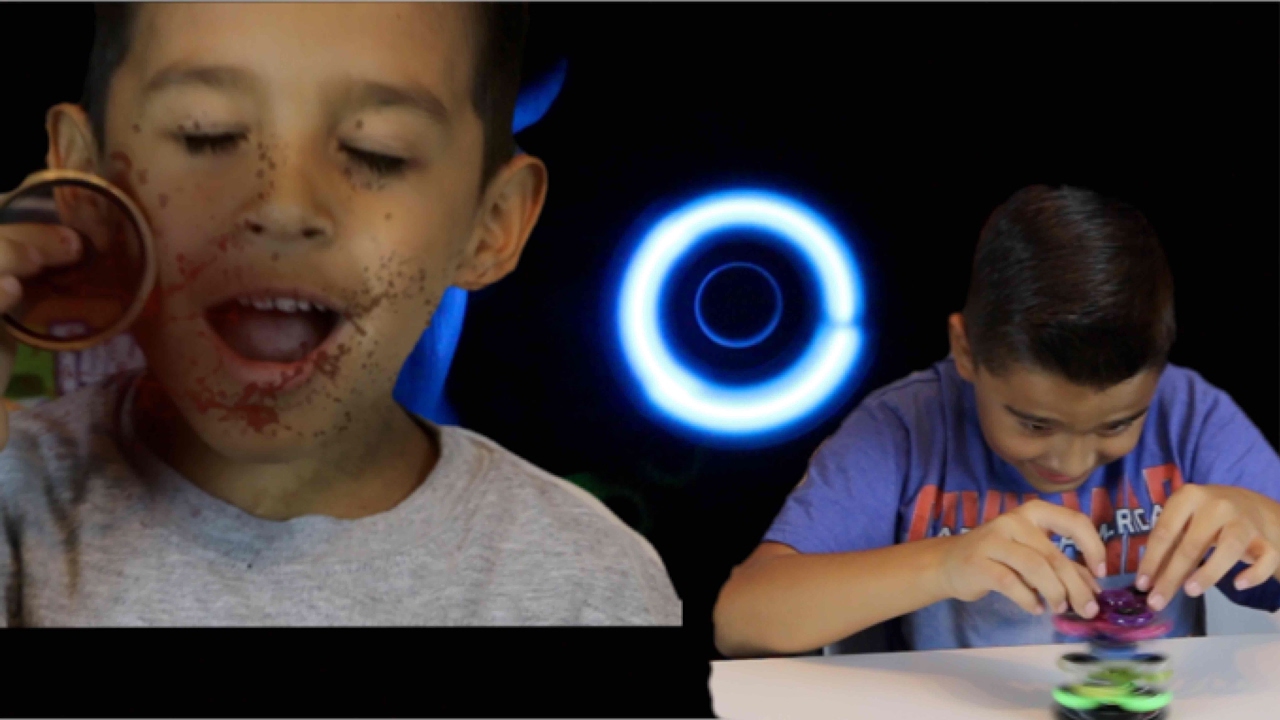 FIDGET SPINNER CHALLENGES AND GAMES! Multiple uses for a Fidget Spinner ...