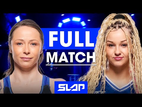 SHE GETS THE PEOPLE GOING!!! | Power Slap 13: Jayme Hinshaw vs Hollyhood Haley J | FULL MATCH