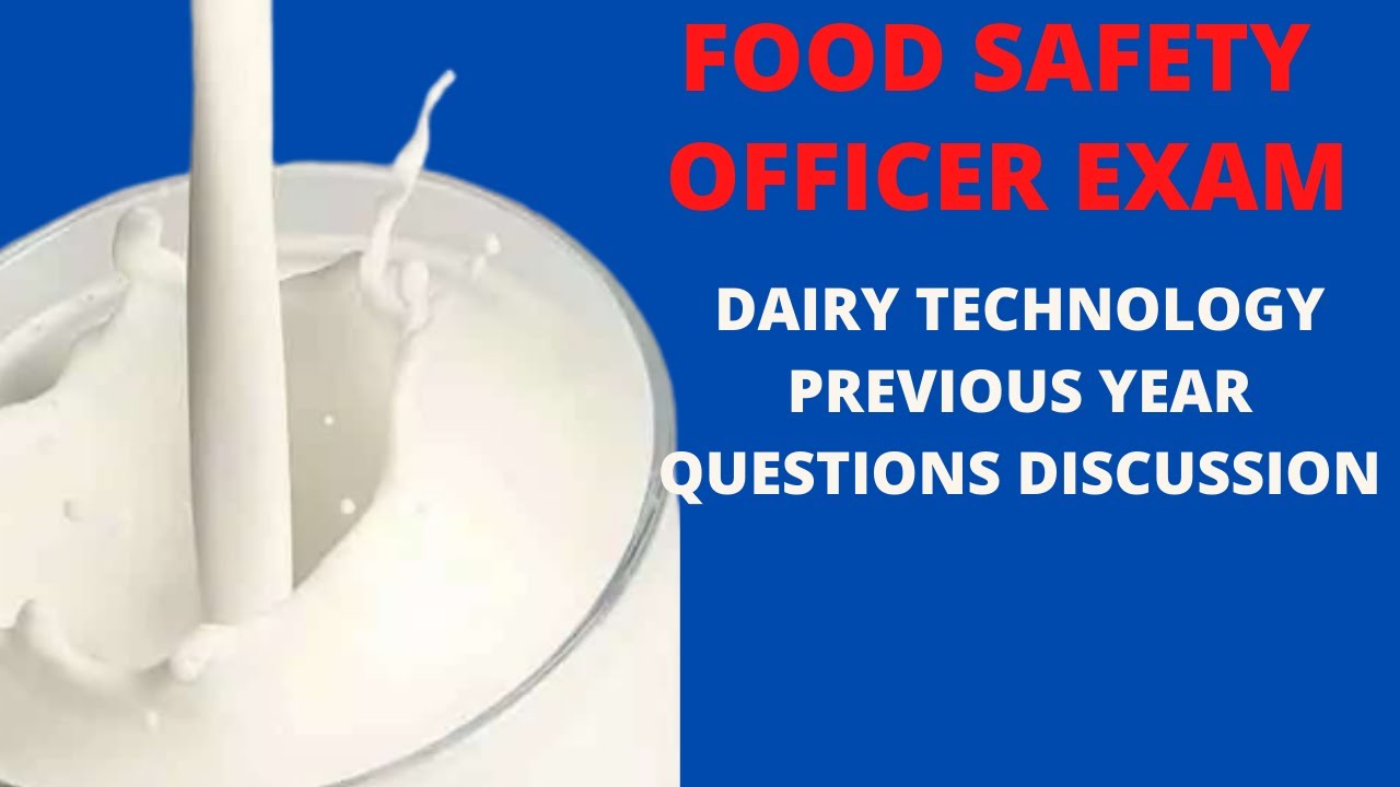 FOOD SAFETY OFFICER EXAM (FSO) 2020,PREVIOUS YEAR QUESTIONS|FOODTECH ...