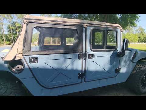 Humvee door skins - YouTube
