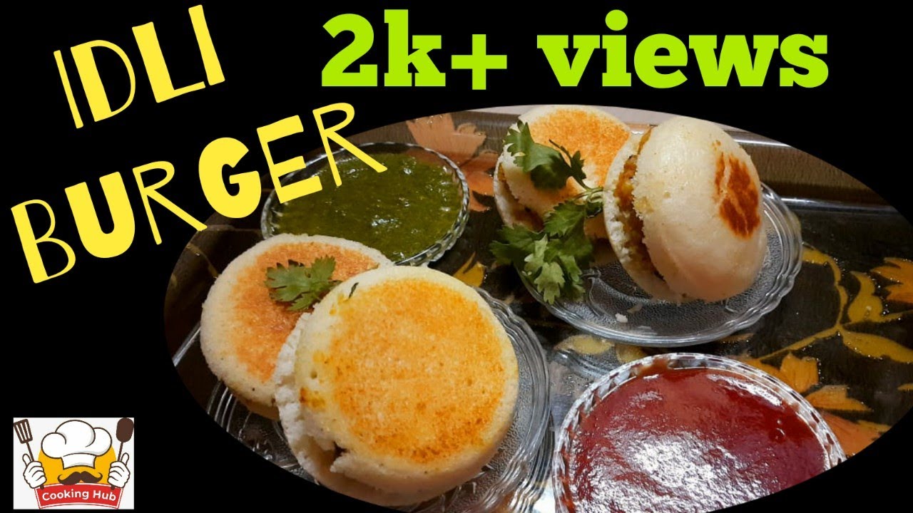 Crunchy Crispy Idli Burger😋🍔|| Easy n quick Nashta || Suji se banao ...