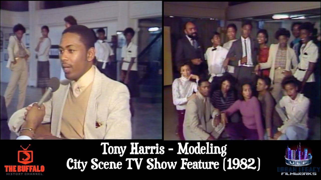 Tony Harris- Modeling. (City Scene TV Feature Story 1982) - YouTube