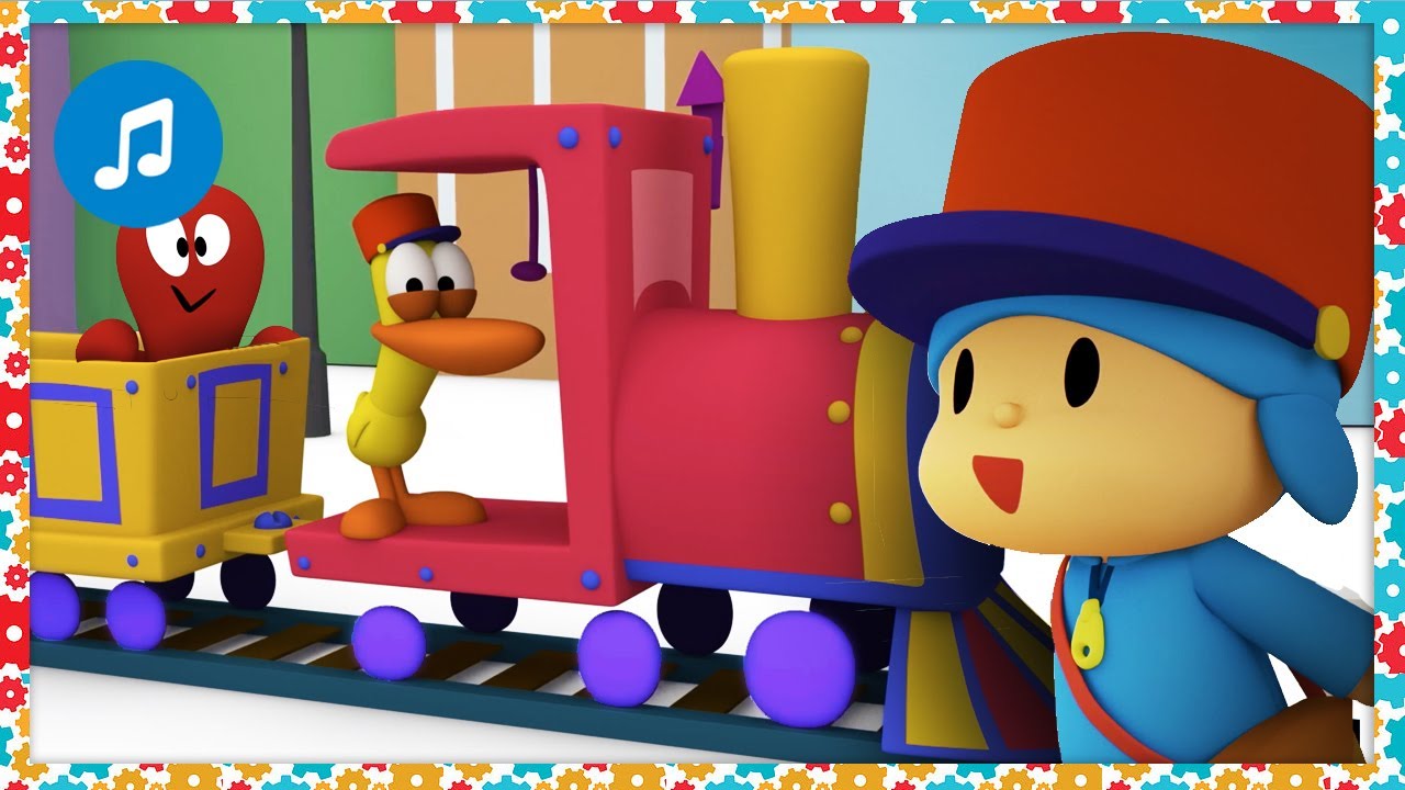 🚂 Las ruedas del tren - Canciones infantiles, Caricaturas, Dibujos ...