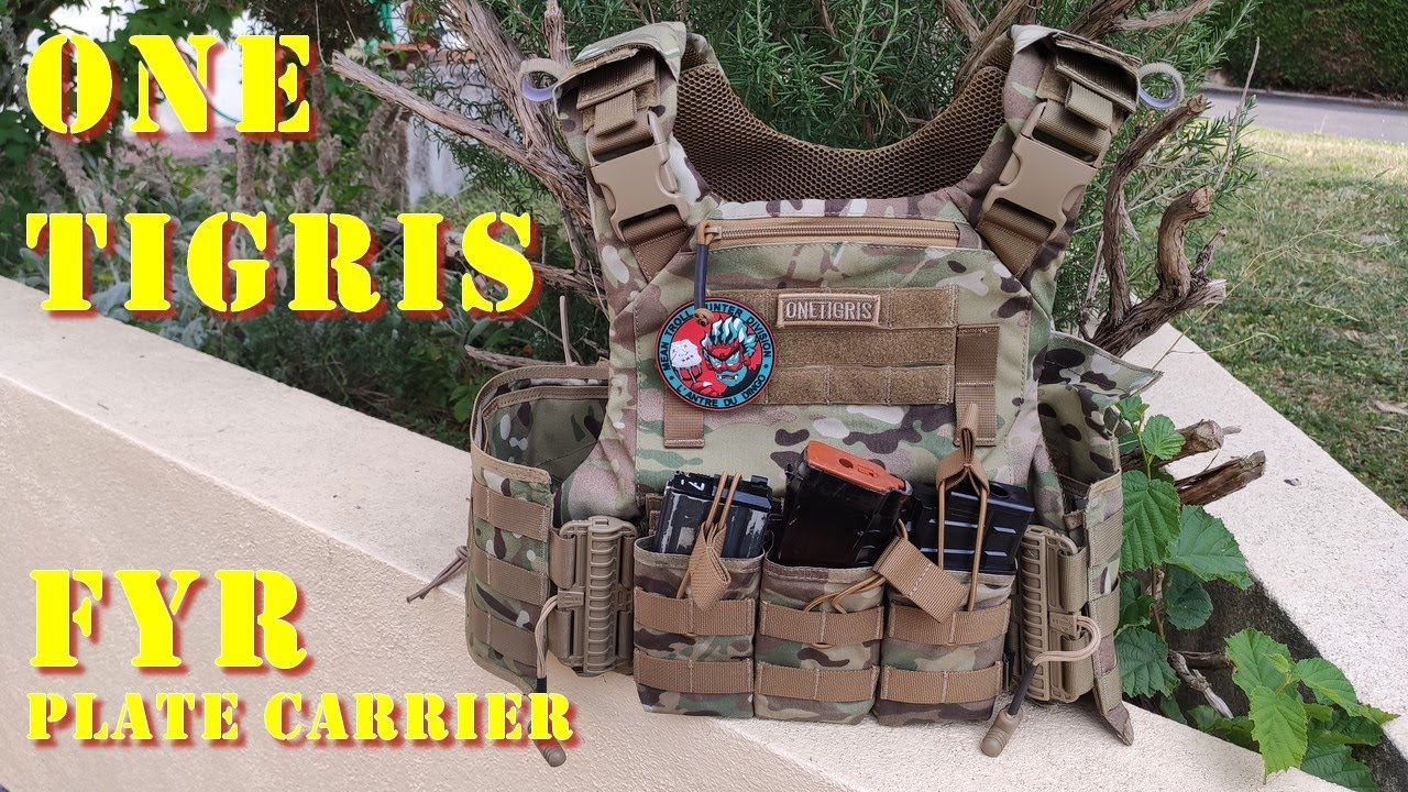 Gear - One Tigris FYR plate-carrier [French] - YouTube