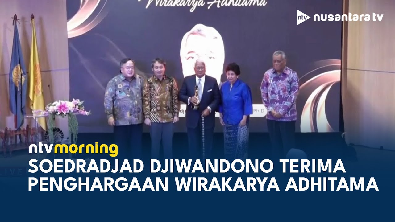 Soedradjad Djiwandono Terima Penghargaan Wirakarya Adhitama oleh FEB UI ...