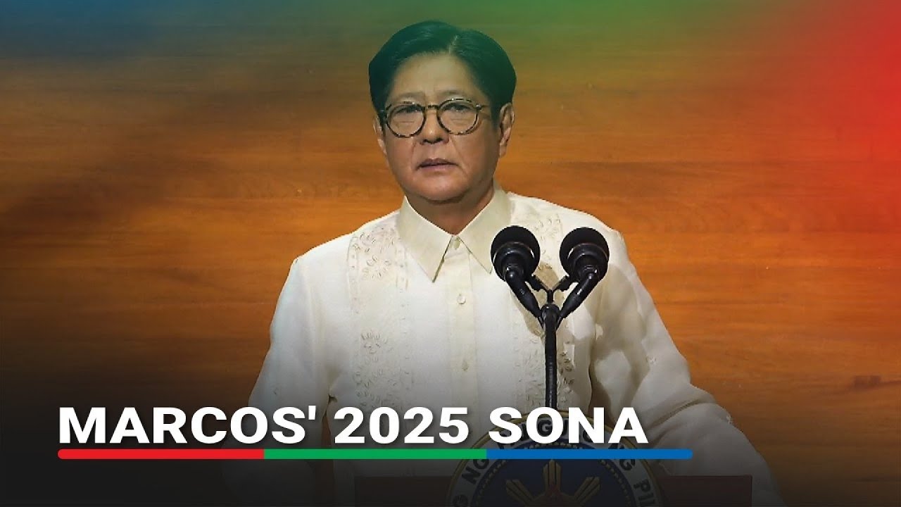 FULL: President Ferdinand Marcos Jr.'s 2025 State of the Nation Address ...