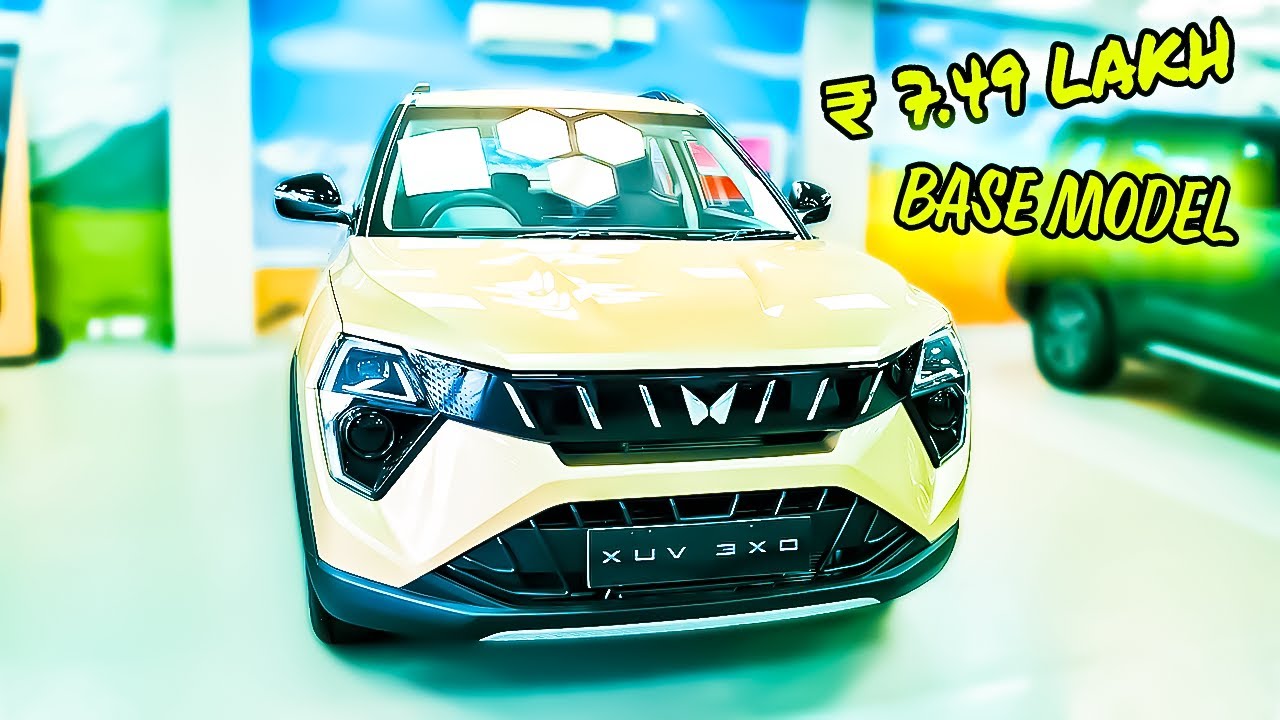 Mahindra XUV3XO Base Model 2024 - Walkaround Review with On Road Price ...