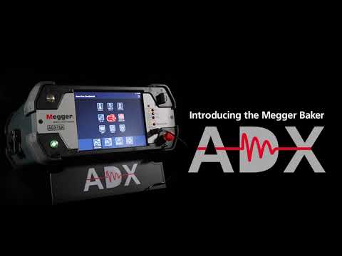 NUEVO ADX de Megger Baker Instruments - YouTube