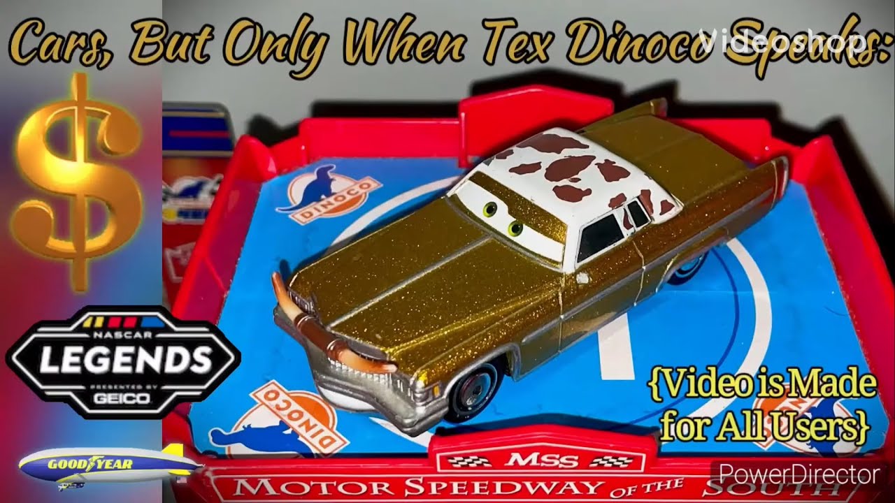 Cars, But Only When Tex Dinoco Speaks: - YouTube