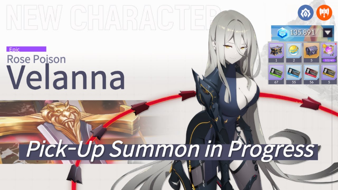 EVERSOUL: VELANNA SUMMON SESSION - 130.000 EVERSTONE! - YouTube