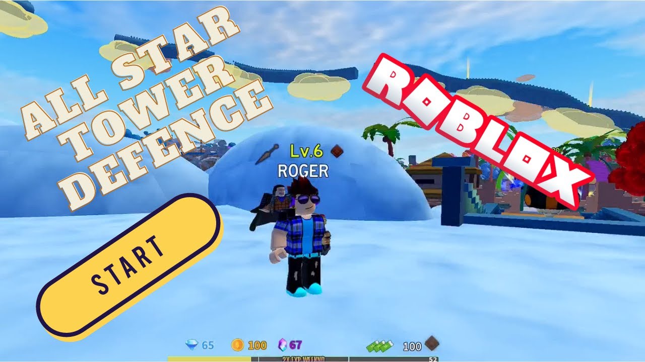 ROBLOX ALL STAR TOWER DEFENCE GAMEPLAY - YouTube