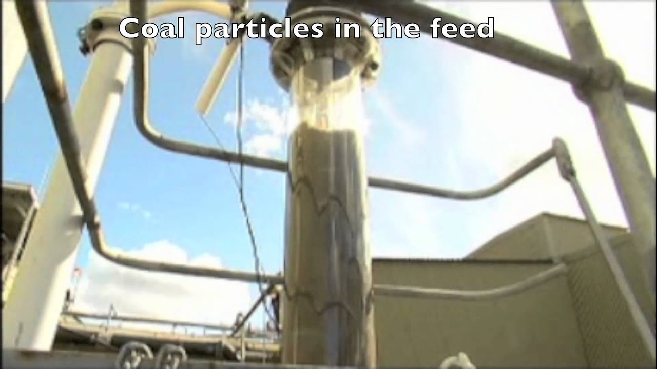 Jameson Cell - The Downcomer in Operation - YouTube