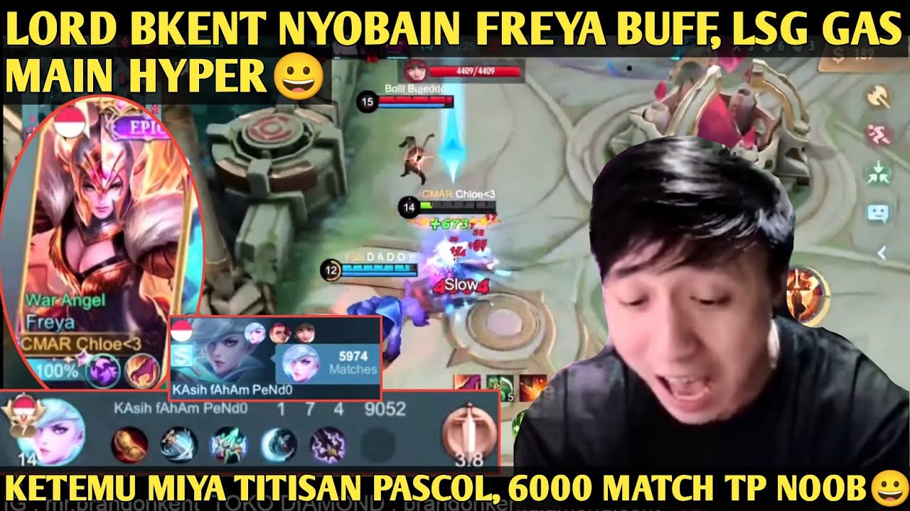 LORD BKENT NYOBAIN FREYA BUFF, LSG GAS FREYA HYPER | KETEMU MIYA ...
