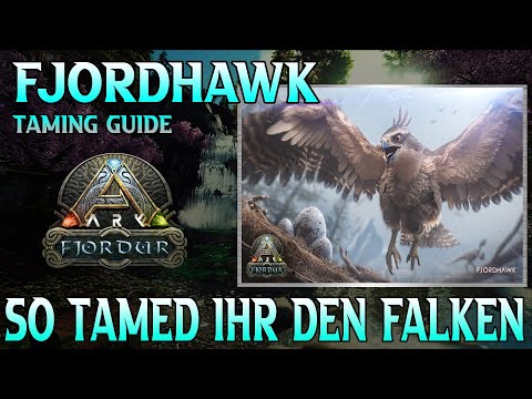 Fjordur | Fjordhawk Taming Guide - So zähmt ihr den Falken | ARK ...