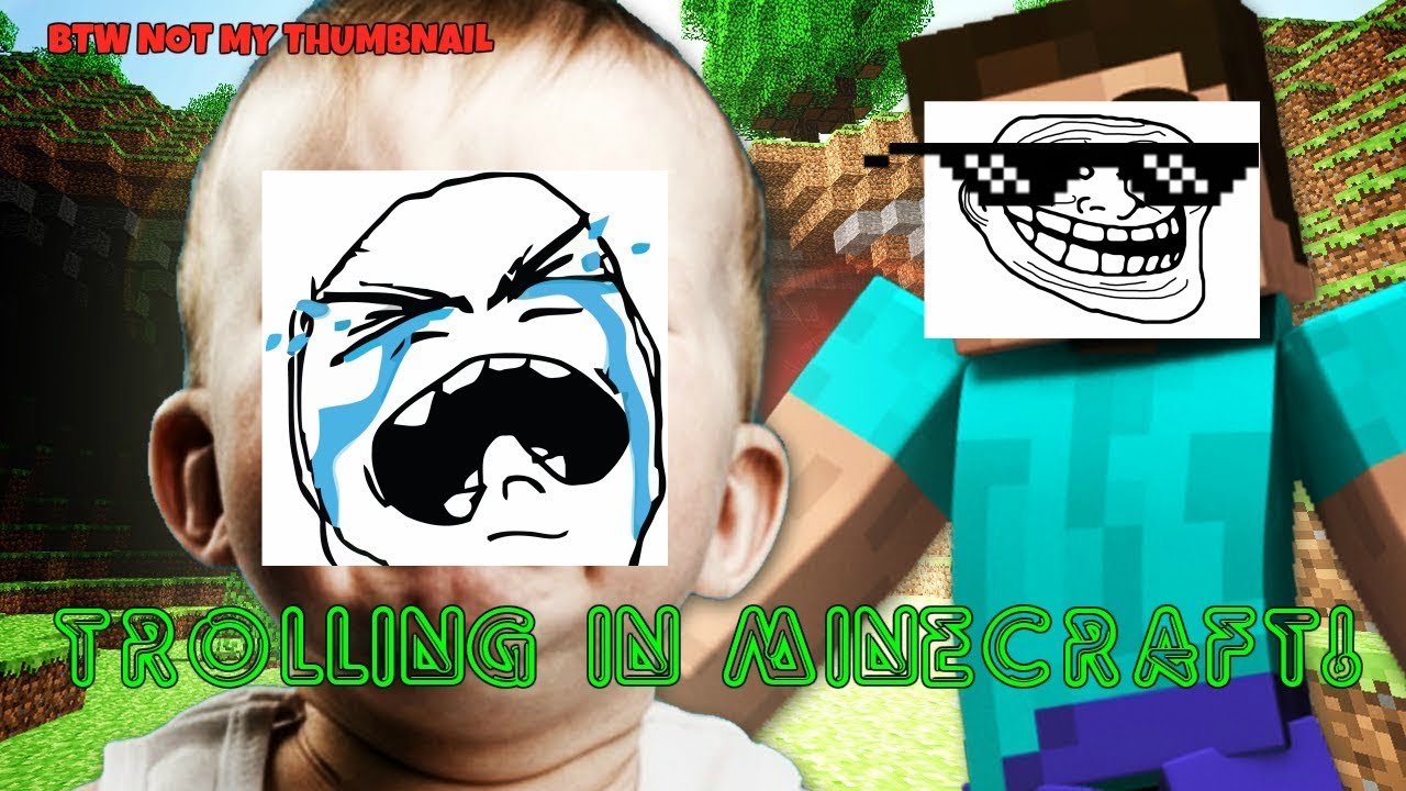 TROLLING LITTLE KID IN MINECRAFT! (Funny moments) - YouTube