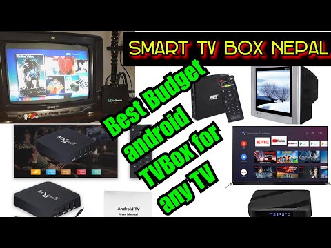 Android TV box price in Nepal | use tvbox on old crt tv | smart tv budget cheap android nepal latest
