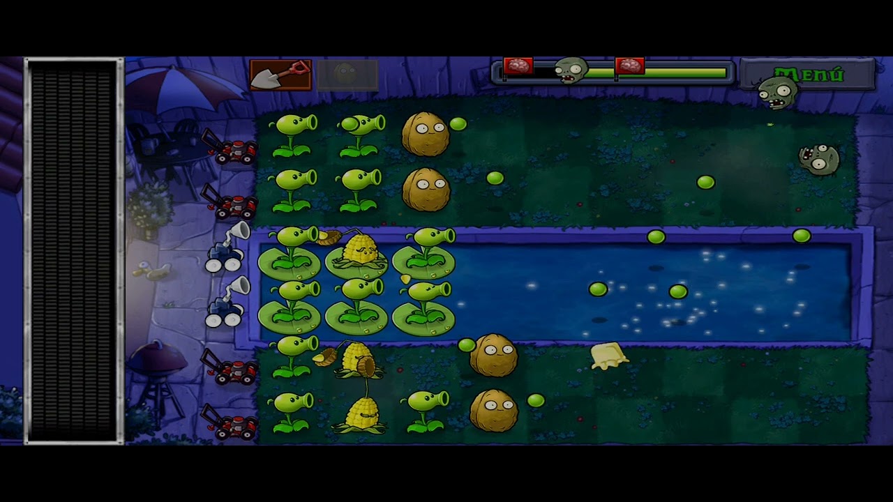 Simi juega pvz 1 mini juego de invisibles 🗿🍸🔫😠 - YouTube