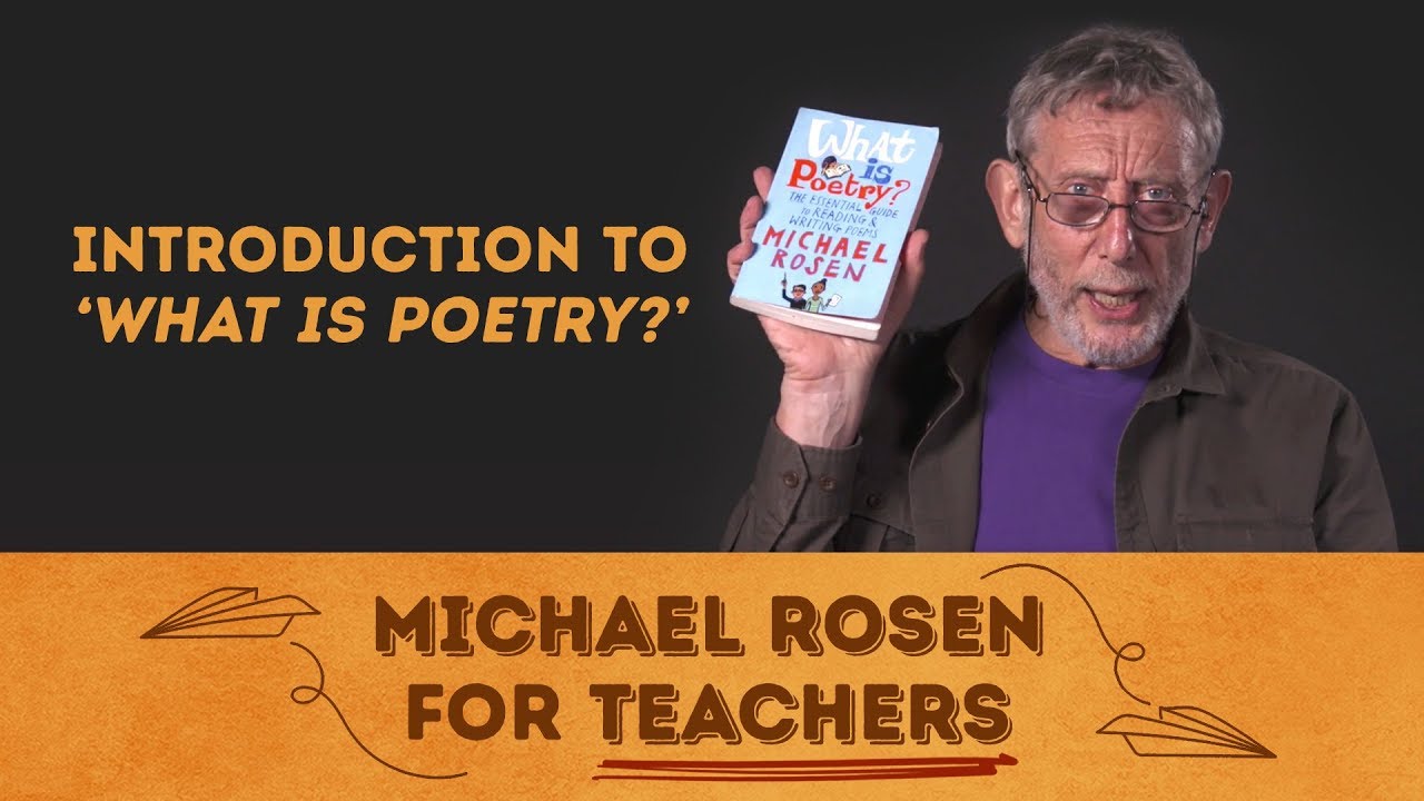 Michael Rosen Discusses 'What is Poetry?' - YouTube