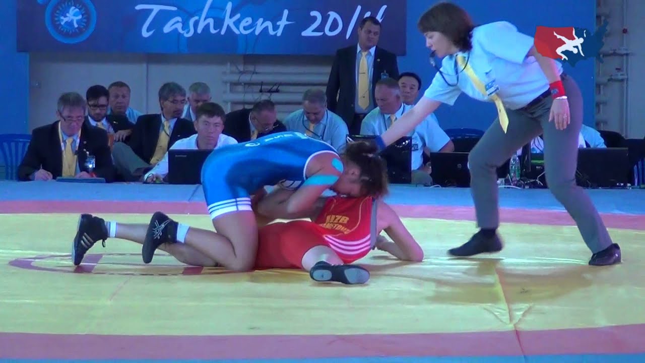58 KG Repechage - Alli Ragan (USA) vs Asem Seydametova (UZB) - YouTube