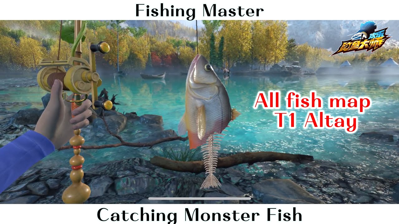 Fishing Master All Fish Map T1 Altay - YouTube