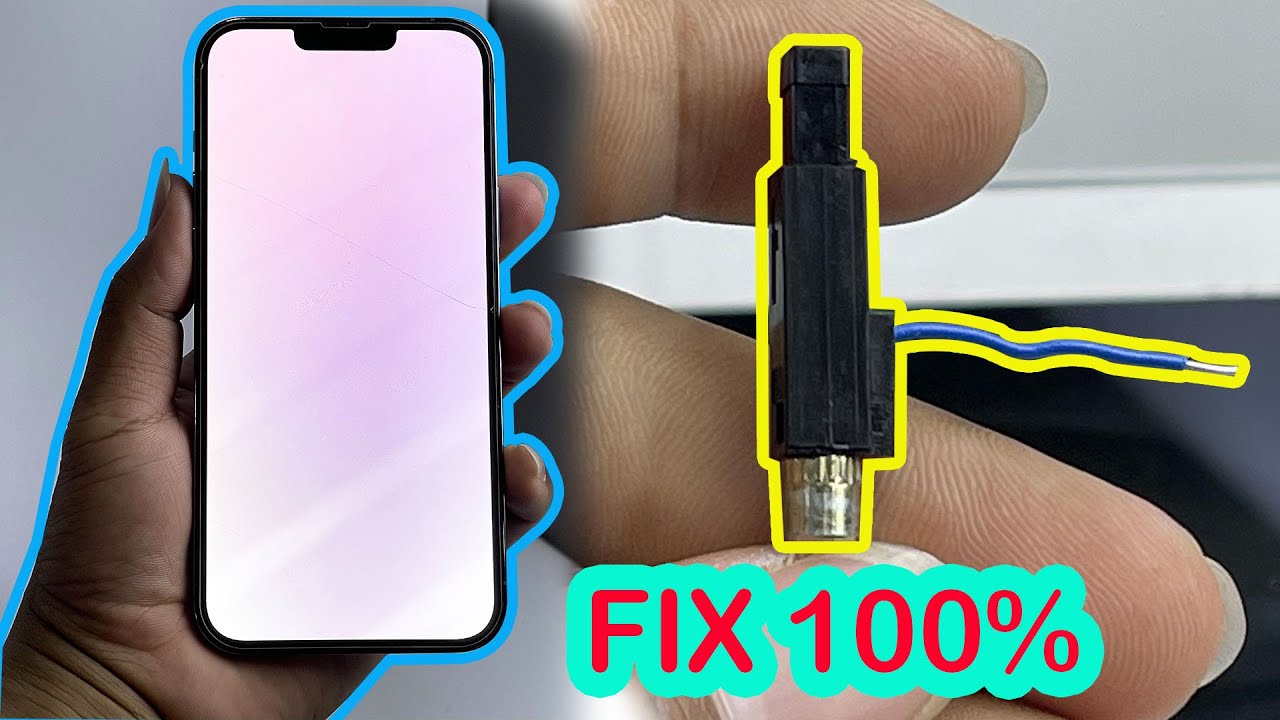 iPhone 13 Pro Max Problem White Screen Fix By Piezo ignition lighter ...