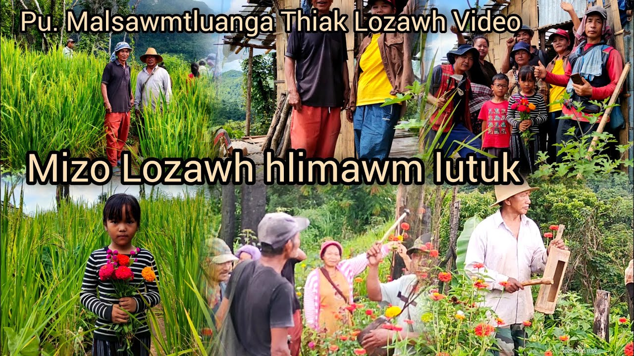 Mizo Lozawh, Pu. Sawma Lo kan zo, a nuam viau a ni. - YouTube