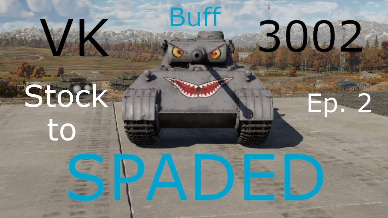 The Medium Tank that's a Heavy Tank is Strong (War Thunder VK 3002 ...