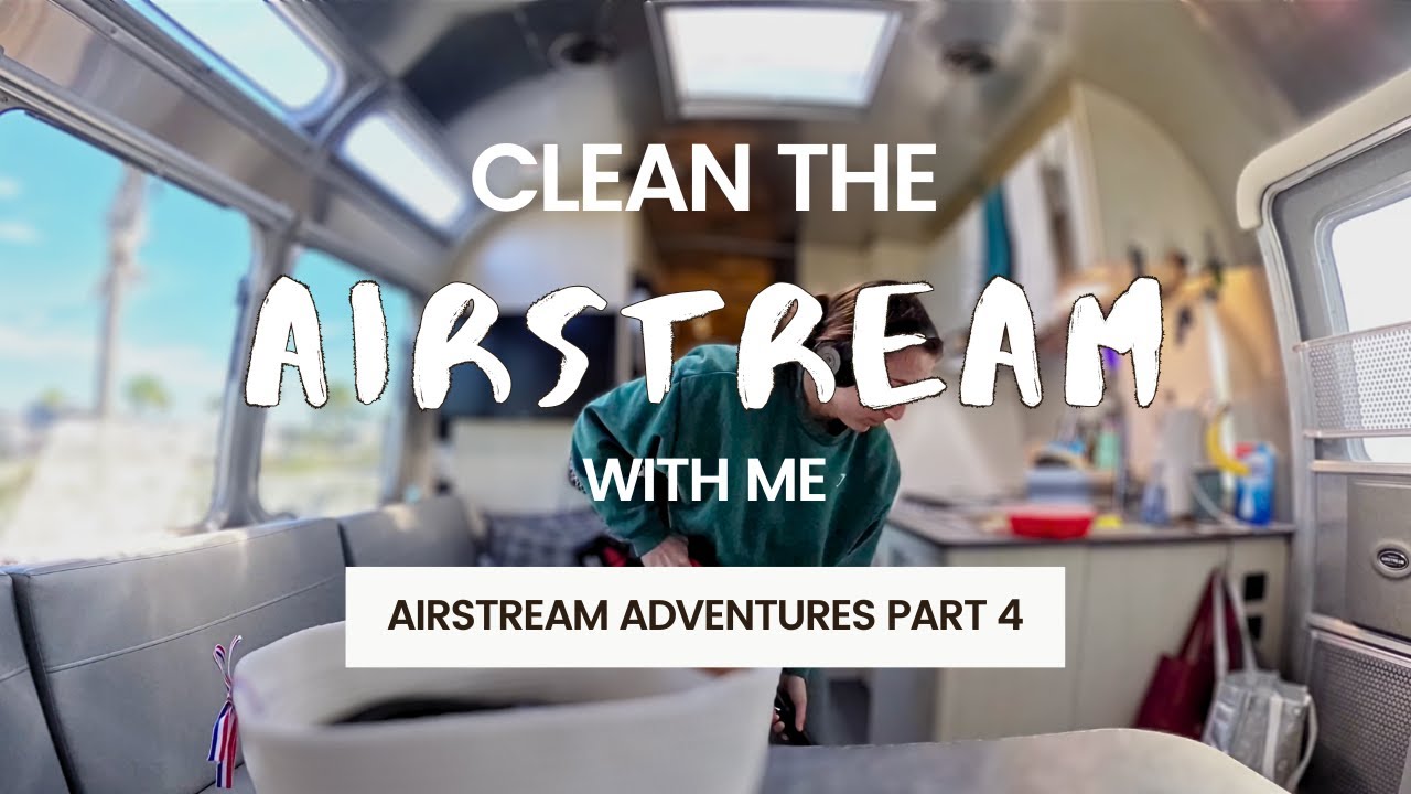 Spend the day ALONE in the AIRSTREAM | Clean with me | Cook with me ...