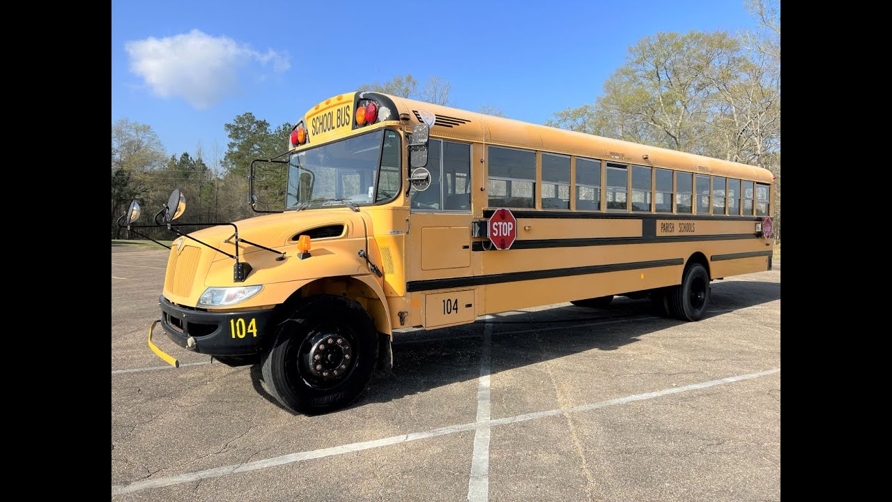 2010 International CE200 72 Passenger School Bus VN8750 Lot#225 - YouTube