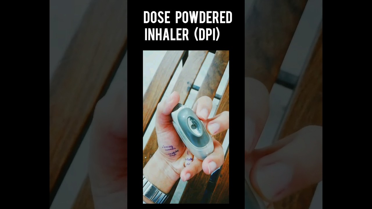 Dose Powdered Inhaler (DPI) #shortvideo #shortsfeed #youtube #mbbs # ...