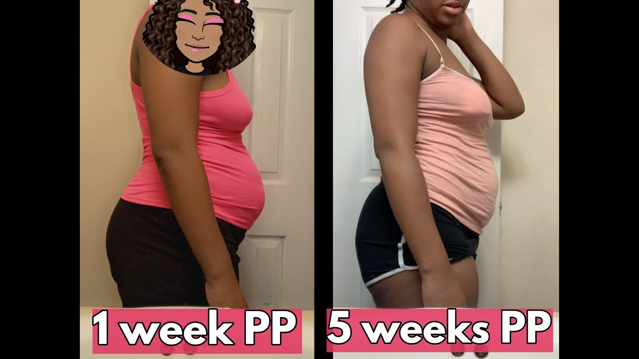 6 WEEKS POSTPARTUM | Transformation - YouTube
