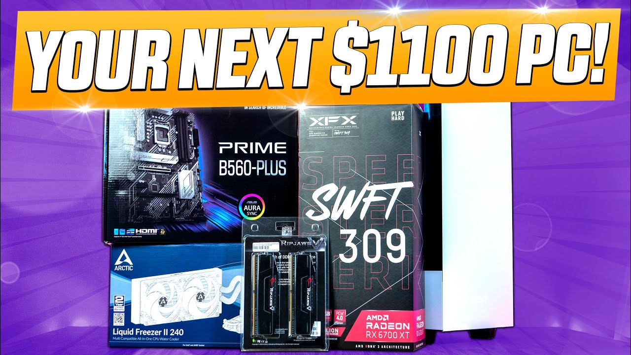 Your Next Budget $1100 Gaming PC April 2021 🔥 [Core i5 11400F + Radeon ...