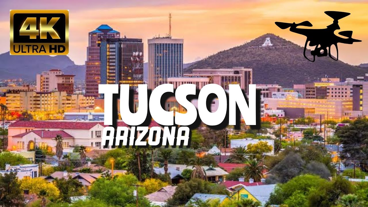 Tucson, Arizona In 4K By Drone - Amazing View Of Tucson, Arizona - YouTube