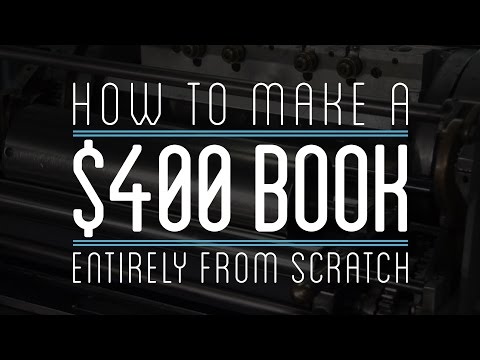 Making a Book from Scratch