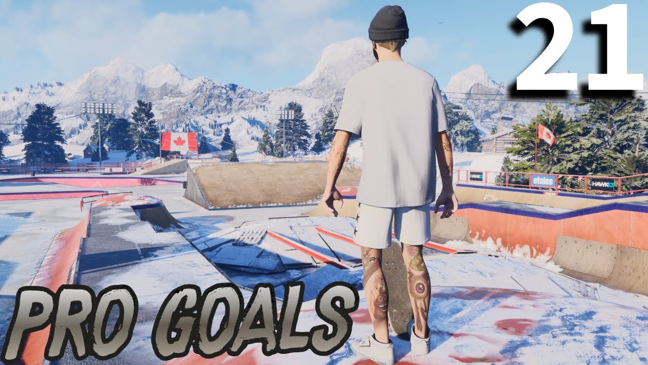 Tony Hawk's Pro Skater 3 + 4 - Canada Pro Goals - YouTube