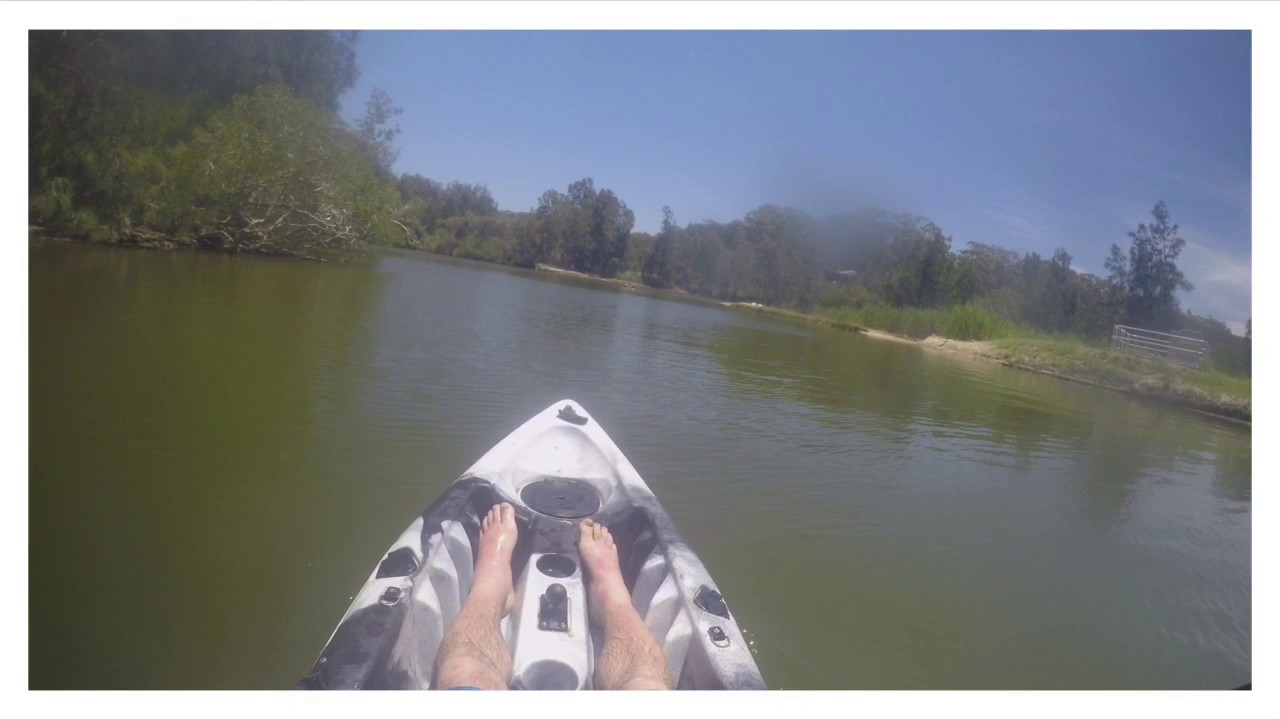 Kayaking the Bulbararing Lagoon at Avoca Beach NSW 2017 - YouTube
