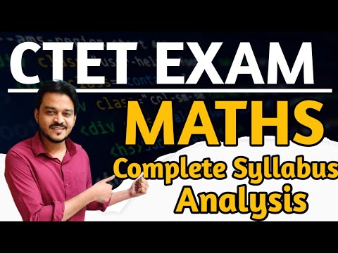 CTET Paper 2 Maths Complete Syllabus 2023-24 | CTET Paper Pattern 2023 ...