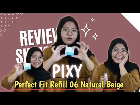 Pixy Two Way Cake Perfect Fit Refill 06 Natural Beige - YouTube