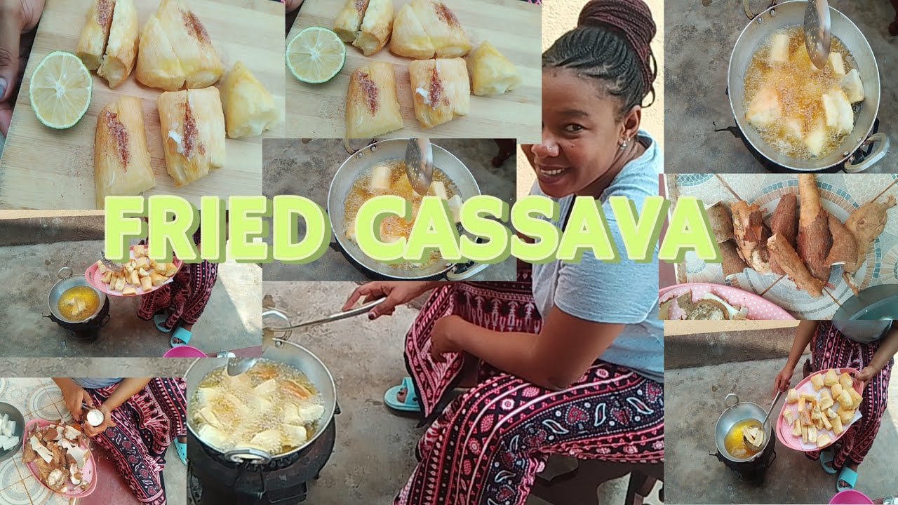 HOW TO COOK CRISPY AND CRUNCHY FRIED CASSAVA/ FRIED MOGO- MUHOGO/QUICK ...